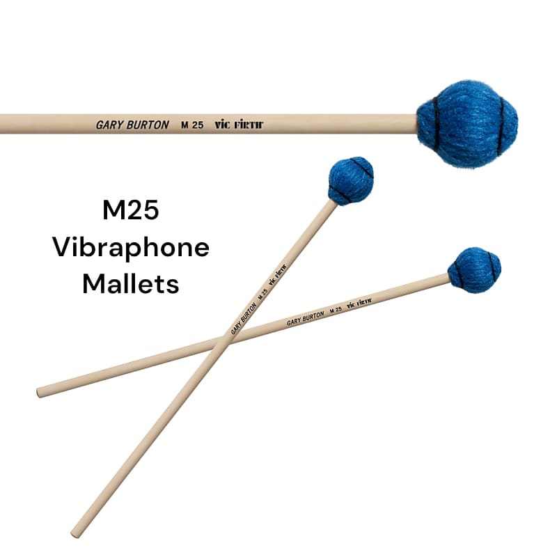 M25 Vic Firth Gary Burton Keyboard Yarn Mallets | Reverb