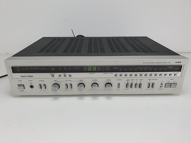 Aiwa AX-7800E- LW MW FM Stereo Synthesized Receiver | Reverb UK