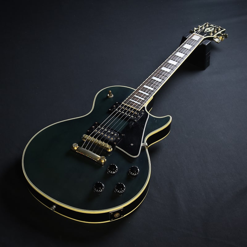 Burny RLC-65 80s - 90s Dark Green | Reverb