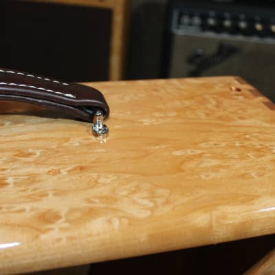 Custom Fender Princeton Reverb CABINET in Curly Maple | Reverb