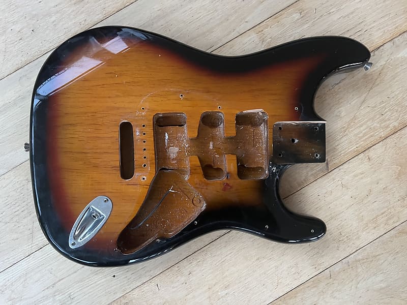 Aria S Type Body 1992 Sunburst | Reverb
