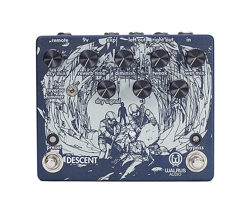 Walrus Audio Descent Reverb Pedal | Reverb