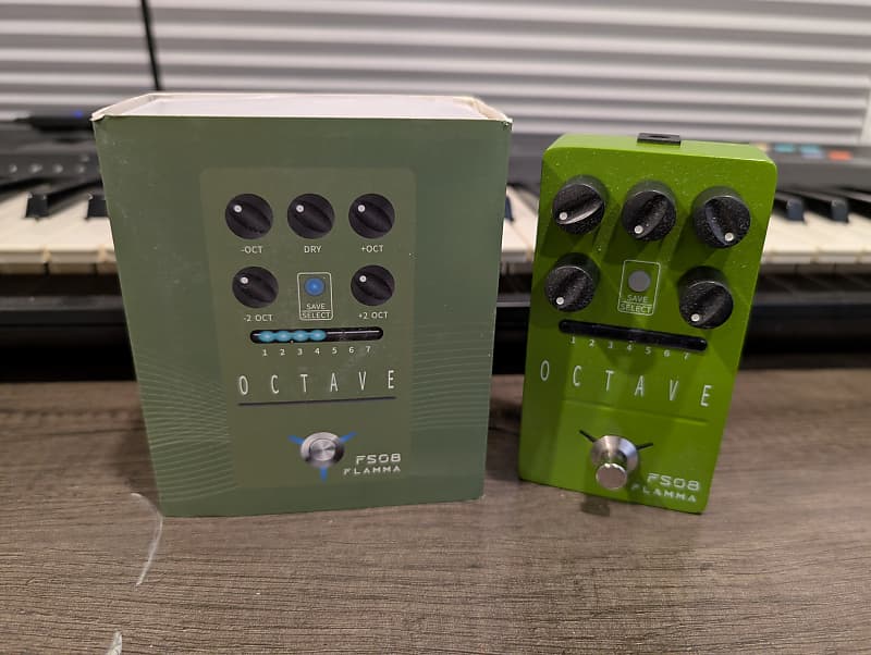 Flamma FS08 Octave Effects Pedal polyphonic octave effects 7 | Reverb