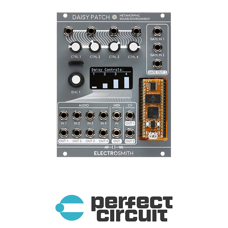 Electrosmith Daisy Patch Programmable Eurorack Module [DEMO] | Reverb