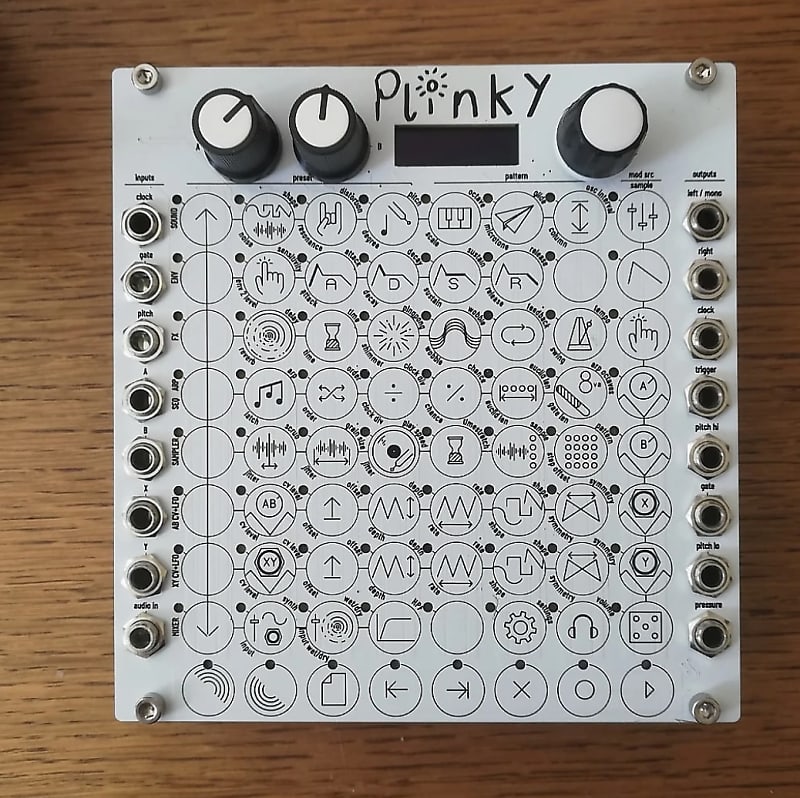 Plinky v2 White Eurorack Module | Reverb