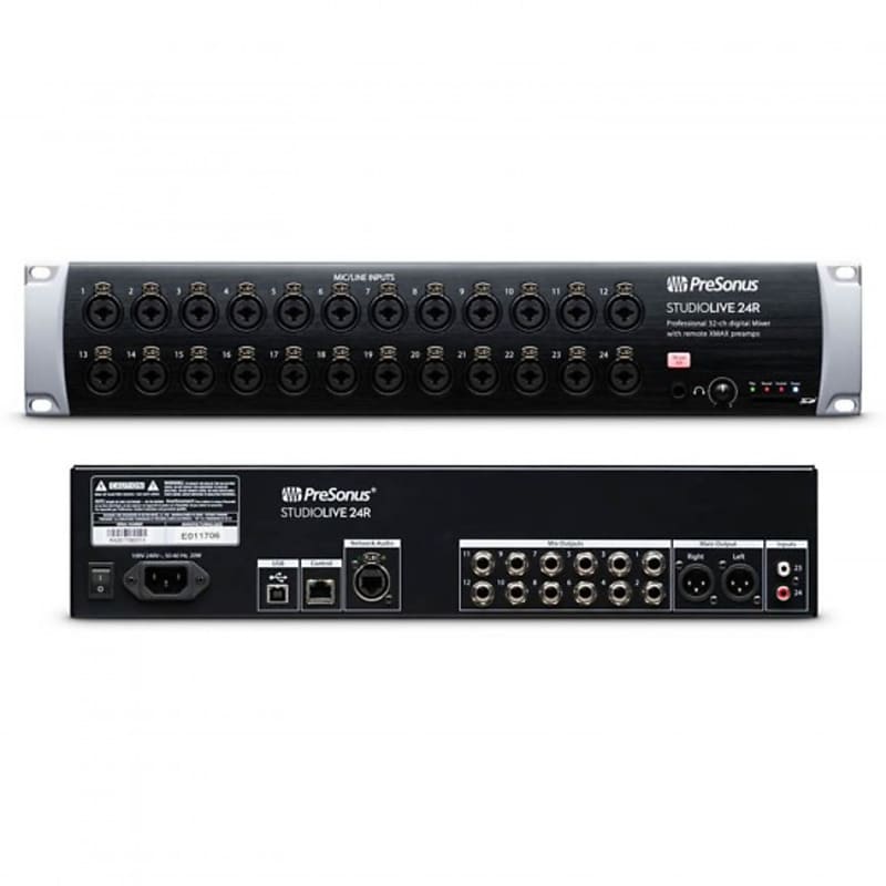 PreSonus StudioLive 24R 24-Channel Rackmount Digital Mixer | Reverb