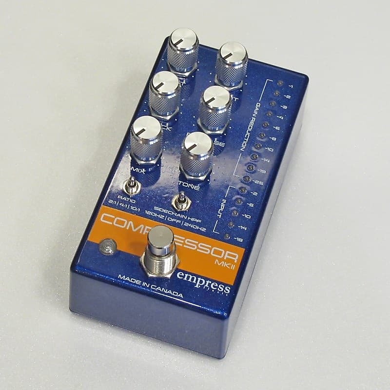 Empress Effects [USED] Compressor MKII [Blue] | Reverb Australia