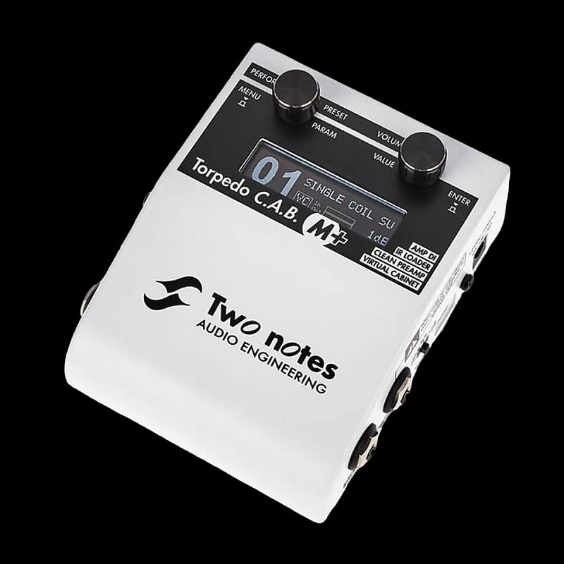 Two Notes Torpedo C.A.B. M Cab Emulator Amp DI/IR Loader | Reverb UK