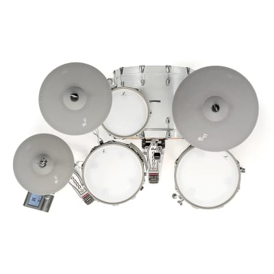 EFNOTE 7 Electronic Drum Kit w/ Full-Size Shells White | Reverb