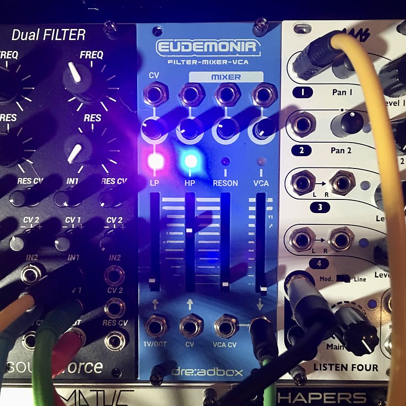 Dreadbox Eudemonia VCF VCA Mixer | Reverb