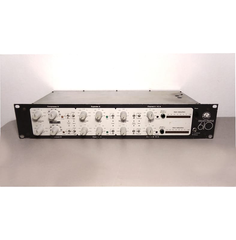 Valley People 610 dual compressor expander deluxe dynamite | Reverb