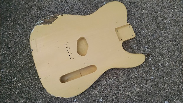 Telecaster Style Esquire Barncaster Replacement Body / 4 lbs | Reverb