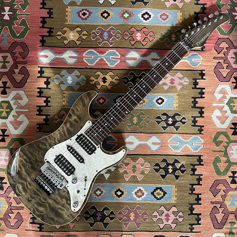 Schecter Progauge PS-SD2 7 string quilt top | Reverb