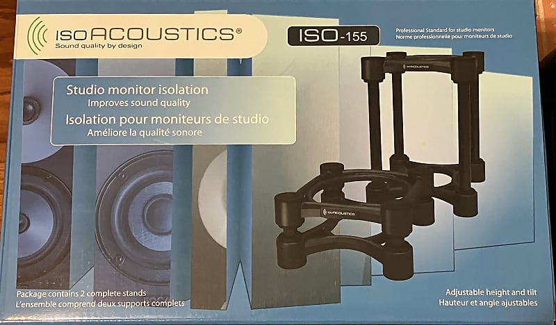 IsoAcoustics ISO-155 2018 - Black | Reverb