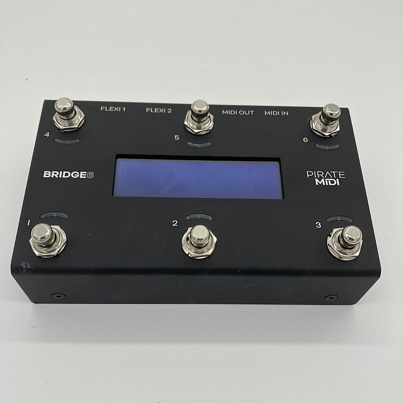 Pirate midi Bridge6 MIDI Foot Controller | Reverb