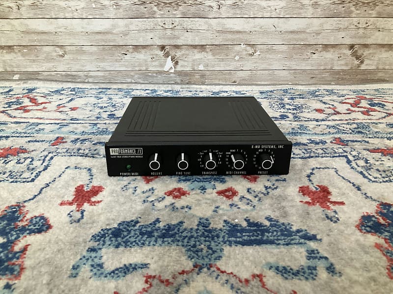 Used E-Mu PROFORMANCE 1 Midi Piano Module | Reverb