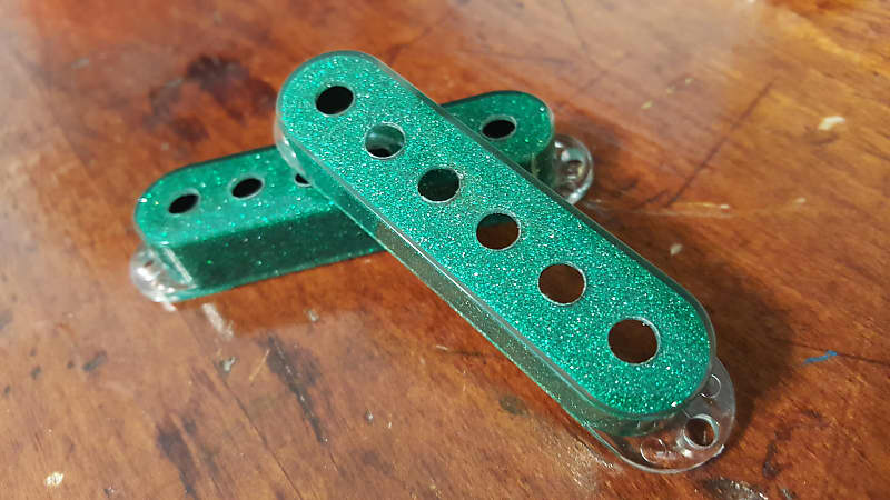 JAT CUSTOM GUITAR PARTS Single Coil Pickup Covers that fit | Reverb UK
