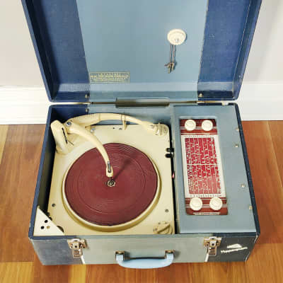 Vintage HMV Nippergram Suitcase Mono Valve Record | Reverb Australia