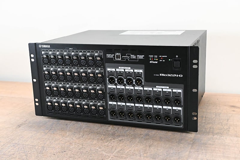 Yamaha Rio3224-D Rio Series 32x16 Remote Stage Box | Reverb Australia