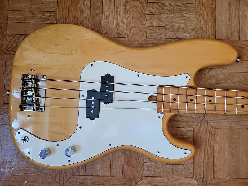70's 1974 Greco Precision Bass PB Japan Nat color | Reverb