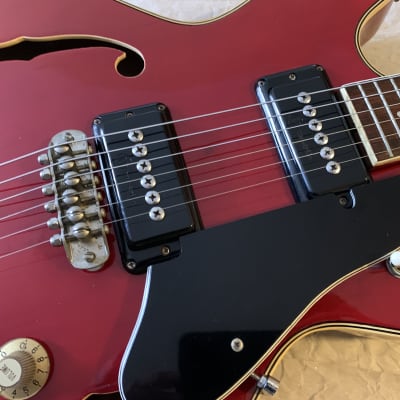 Mosrite Avenger 70s ES type semi electric Guitar - | Reverb