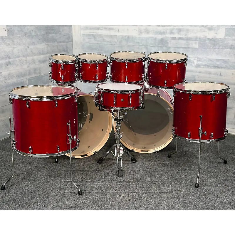 Yamaha Stage Custom Birch 9pc Drum Set (22" Double Bass) | Reverb