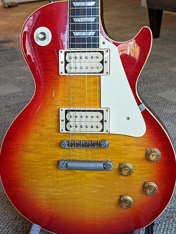 1980 Tokai LS-120 Reborn Old Cherry Sunburst | Reverb