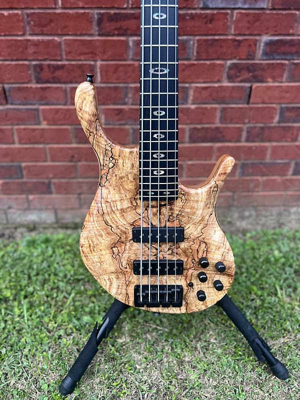 Carl S Custom 5 String Bass Guitar | Reverb