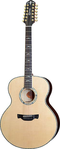 Crafter J30-12EQ/N Jumbo 12-String Acoustic Electric Guitar | Reverb