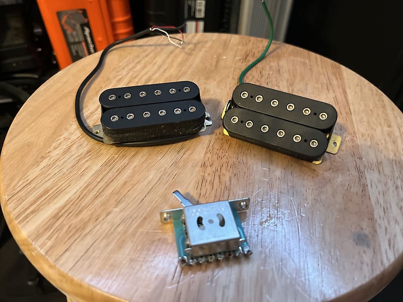 Set of Ibanez Quantum Pickups and Ibanez 5 way switch | Reverb