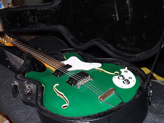 Mosrite Celebrity 1967- Gleaming Green | Reverb