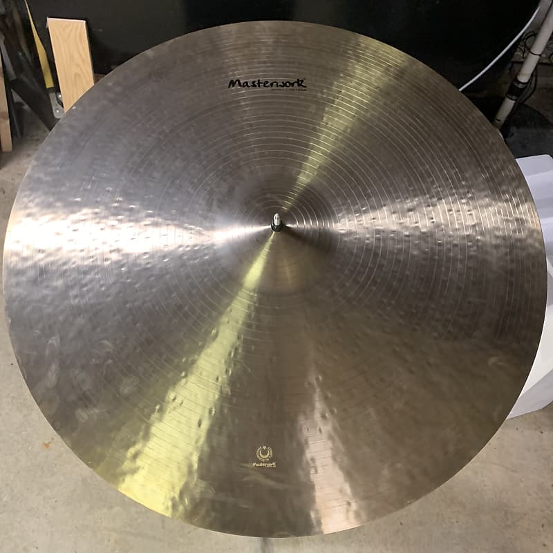 Masterwork 26" Paper Thin Crash Ride Cymbal 2462g VIDEO | Reverb