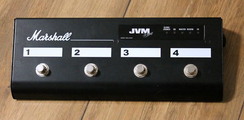 Marshall JVM PEDL-00045 (PEDL-91006) 4 button footswitch | Reverb
