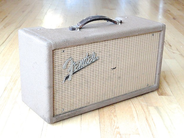 1961 Fender Reverb Unit Pre-CBS Vintage Brown Wheat | Reverb