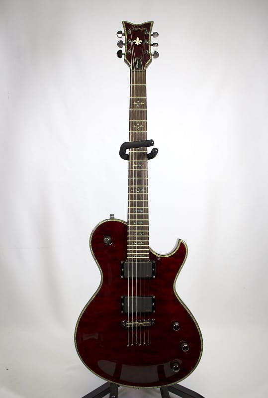 Schecter 2009 Diamond Series Hellraiser Red 6-string Electric | Reverb