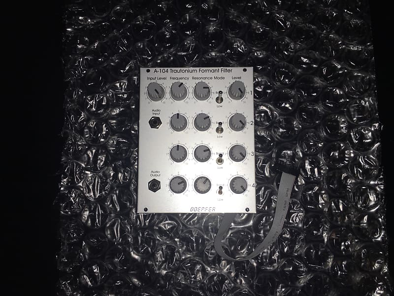 Doepfer A-104 Trautonium Formant Filter 2021 Silver | Reverb