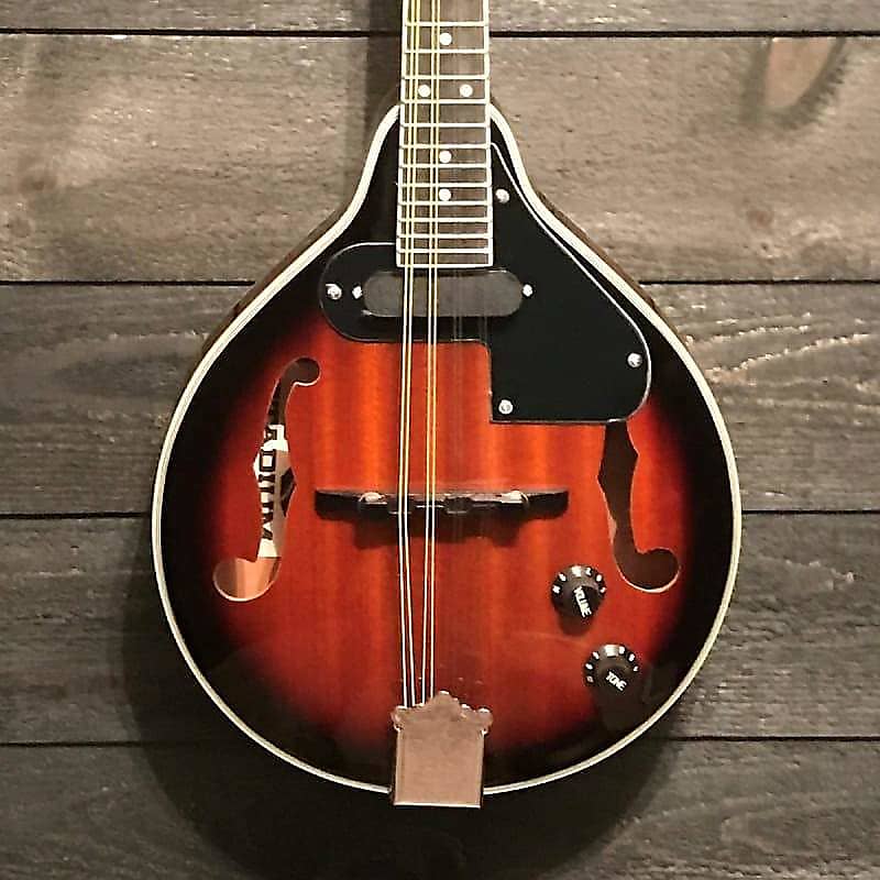 Stadium Sunburst A Style Electric Mandolin | Reverb