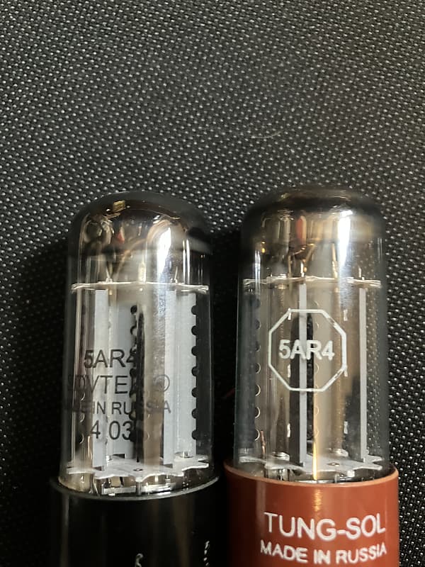 Tung-Sol 5ar4 rectifier tubes (2) | Reverb
