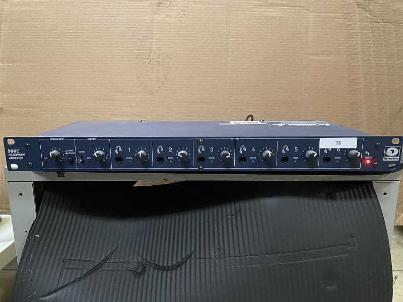 Symetrix 506E HEADPHONE AMPLIFIER #78 2000'S | Reverb