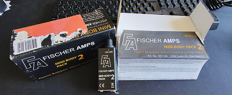 Fischer Amps Mini Body Pack 2 - schwarz | Reverb