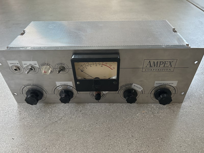 Ampex 351 Tube Preamplifier fully modded | Reverb