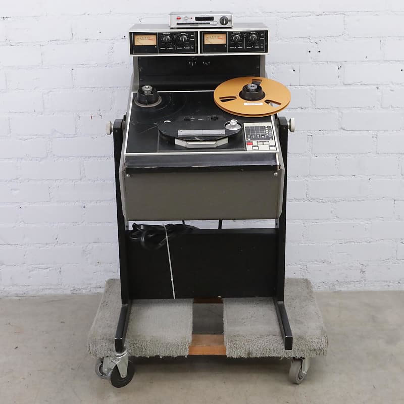 Ampex ATR-102 1/4" 2-Track Analog Mastering Tape Recorder | Reverb