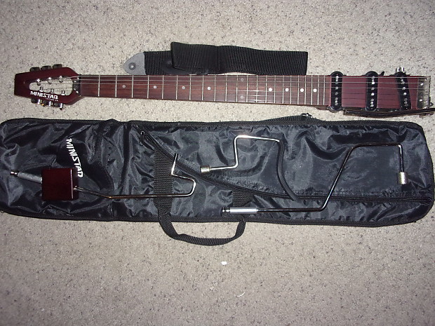 Ministar Castar Left Hand Travel Electric Guitar | Reverb UK