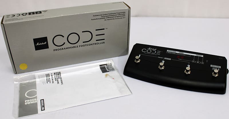 Marshall CODE Stompware Guitar Amp 4 Way Programmable | Reverb