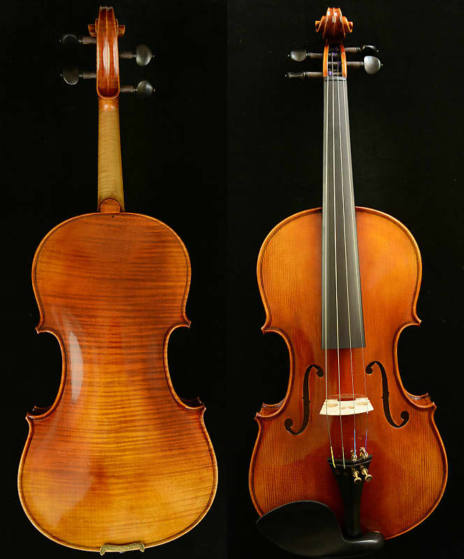 RRare Violin Stradivari 1716 Messiah Violin 1-PC Flame Back | Reverb