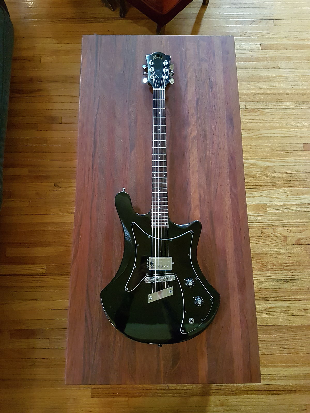 Guild S-60 Black 1978 | Reverb