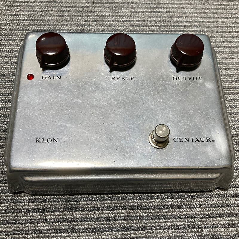 Klon Centaur Professional Overdrive (Non-Horsie) 2000s Silver | Reverb