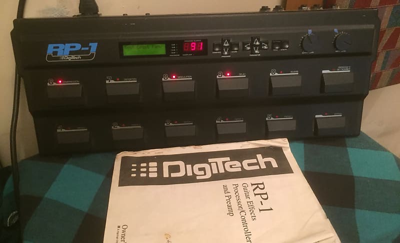DigiTech RP-1 1993 Black | Reverb
