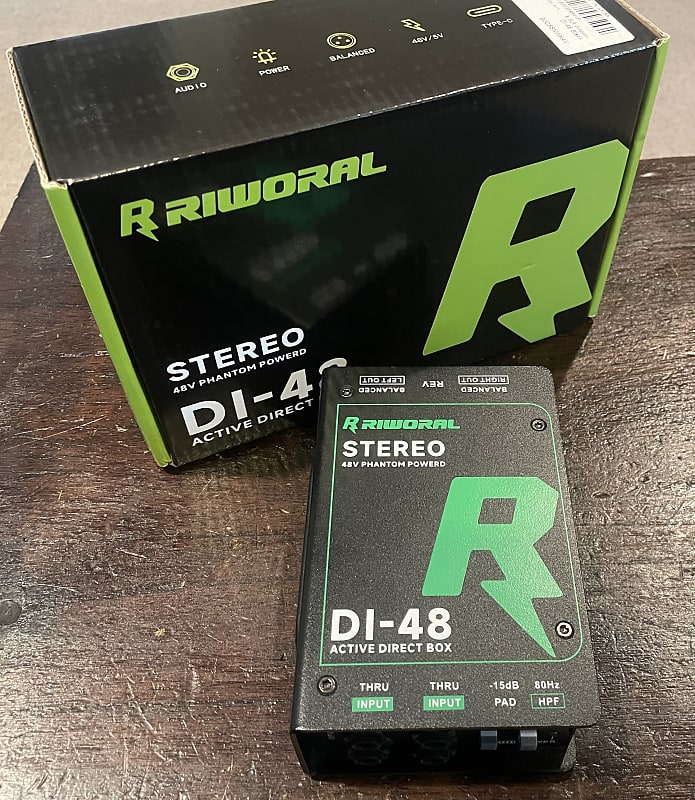 Riworal ActiveDirect Box DI-48 DI-48 Active Direct Box - | Reverb