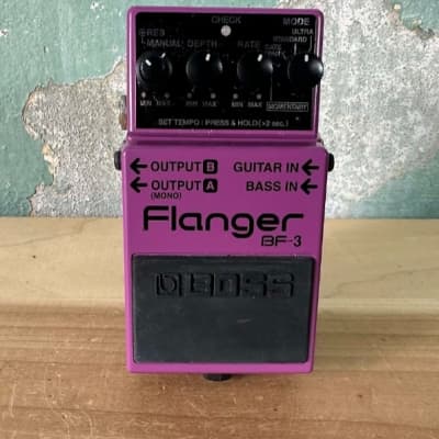 Boss BF-2 Flanger guitar pedal | Reverb